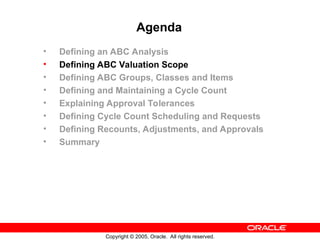 Inventory Accuracy Fundamentals Oracle eBS 11i | PPT