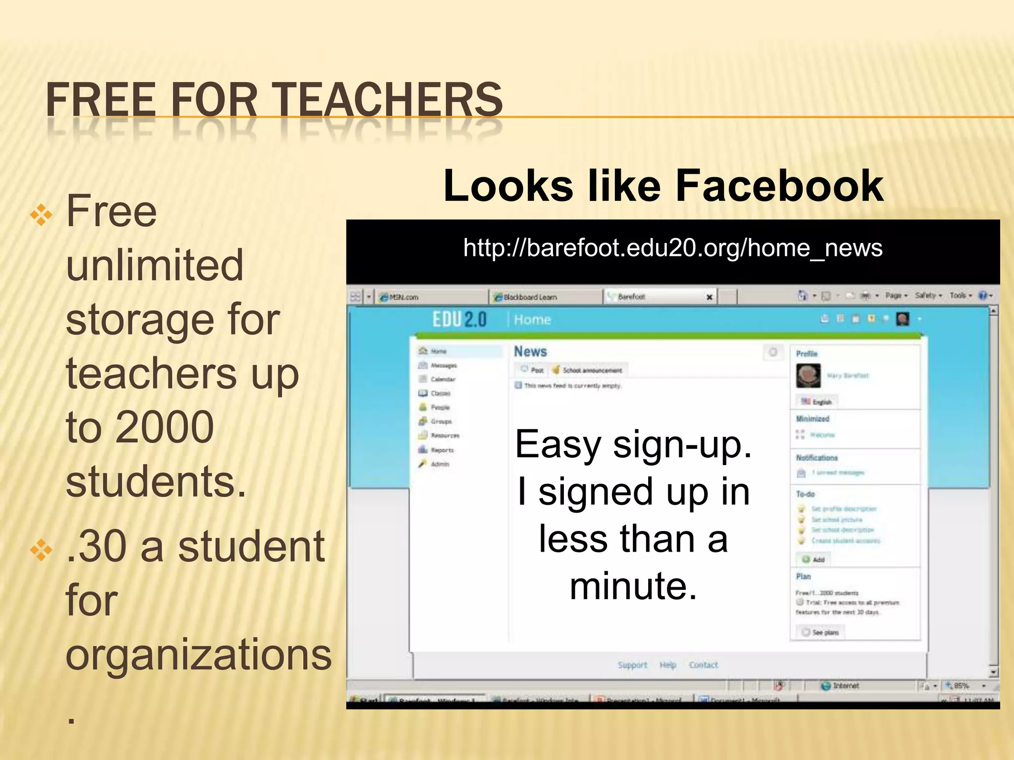 Edu 2.0 pptx | PPTX | Social Networking | Internet