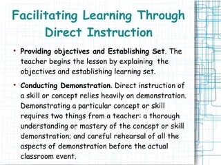 Teaching Basic Skills Through Direct Instruction | PPT