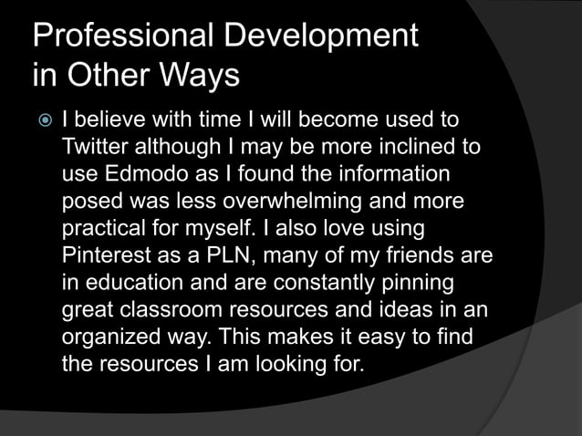 Multimedia PLN Reflection | PPT