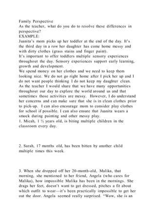 EDU 234 Teacher-Family Scenarios Assignment Rubric[Instructors m | DOCX