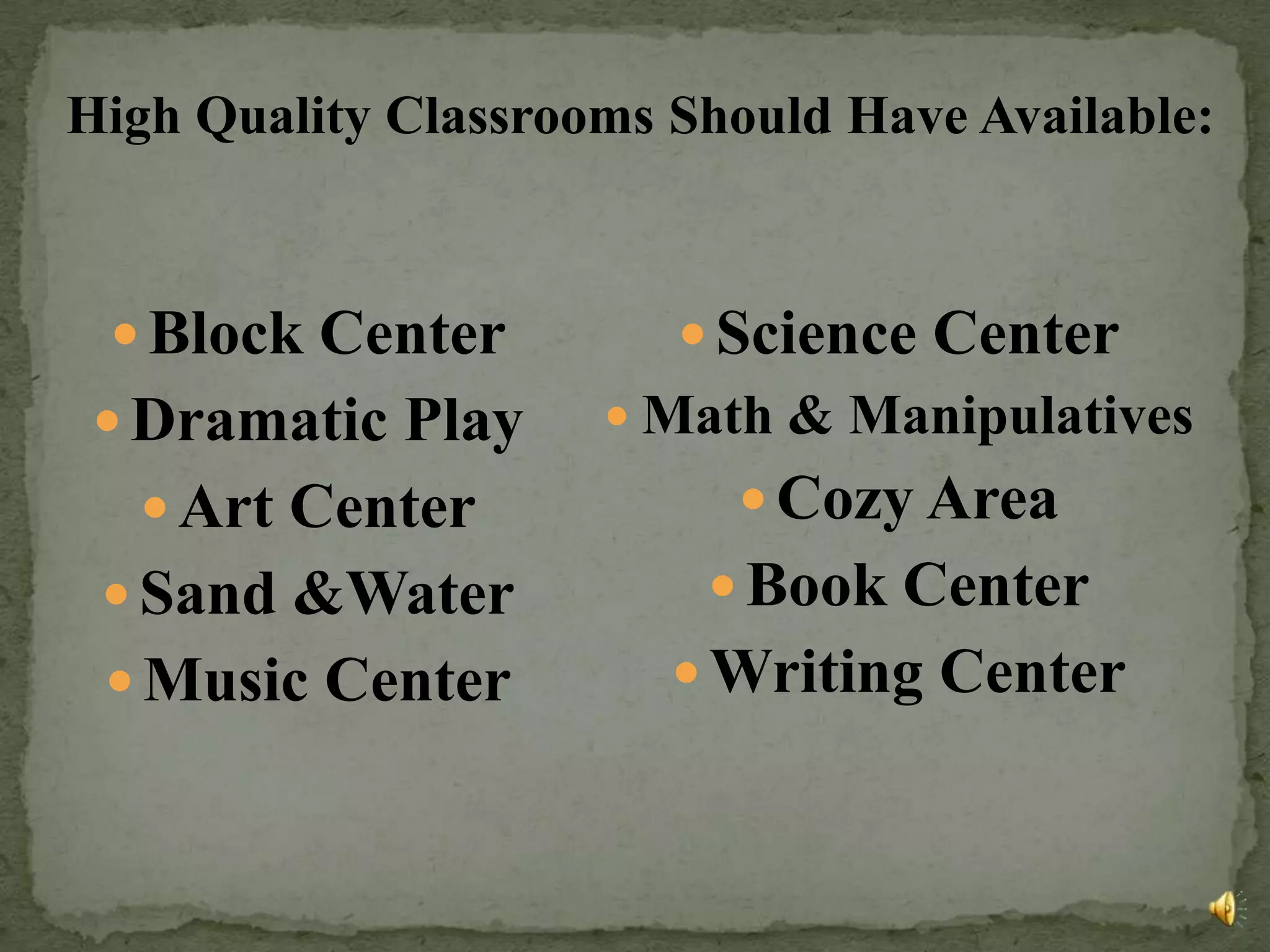 Edu 271 classroom design powerpoint final project | PPTX | Daycare and ...