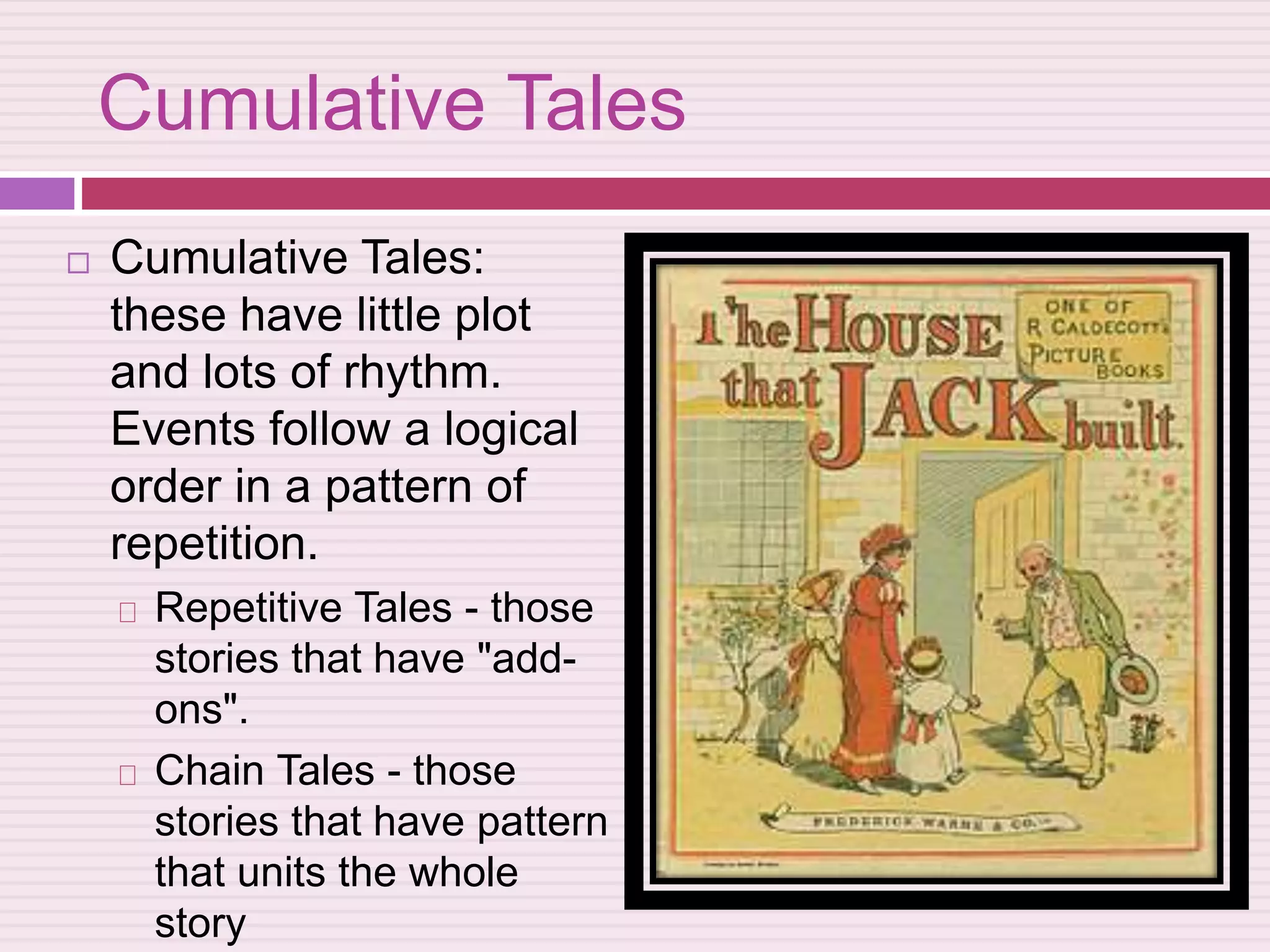 Types of Tales (Traditional Tales) | PPTX