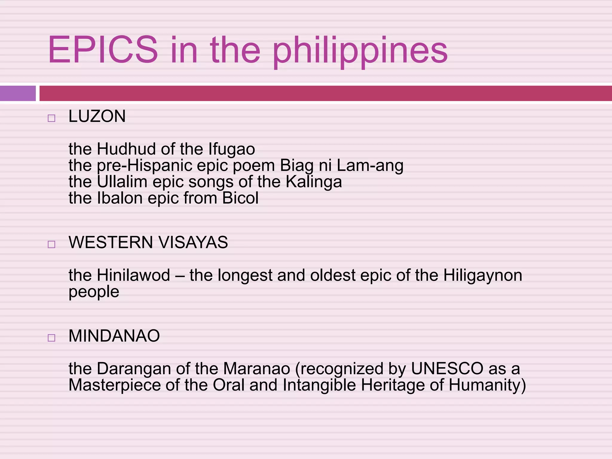 Types of Tales (Traditional Tales) | PPTX