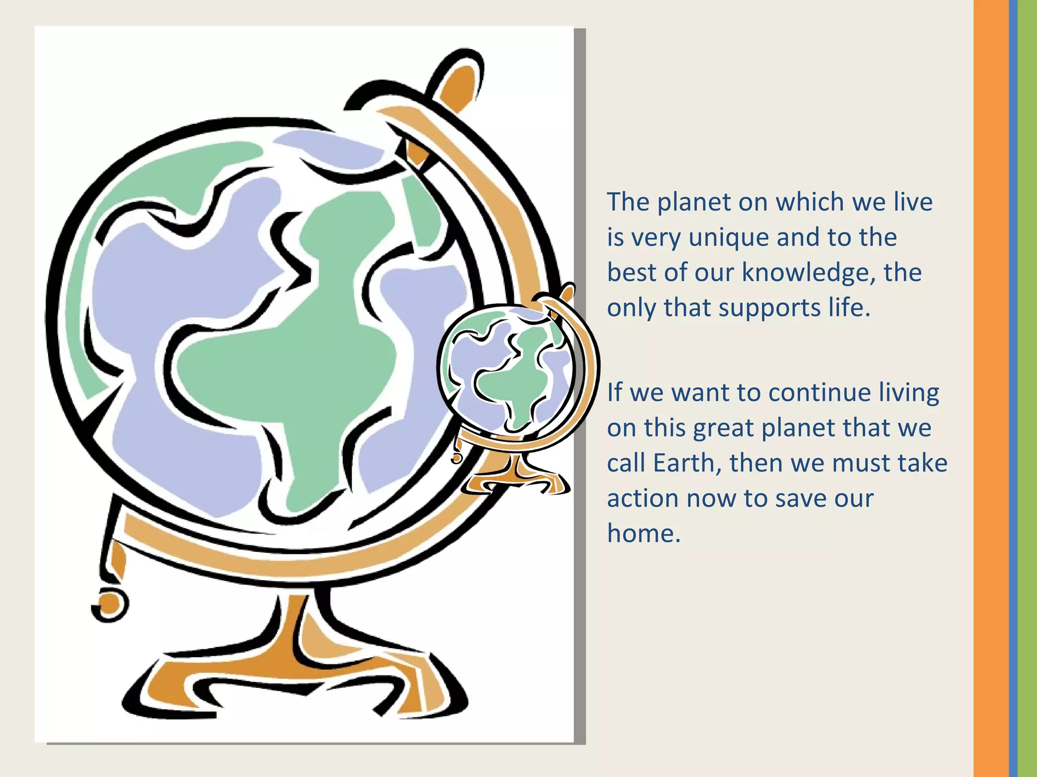 Edu 290 - Save the Earth! | PPT