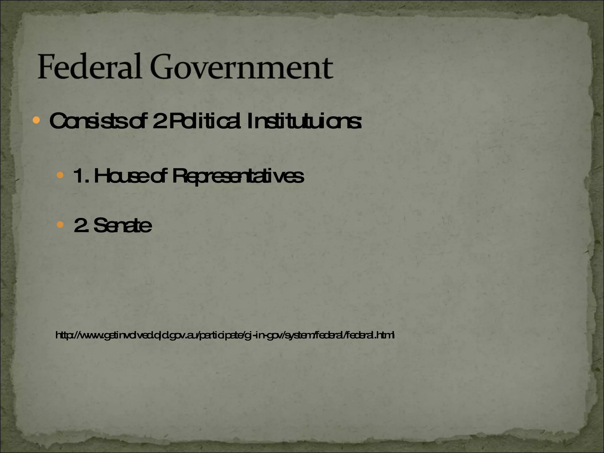 Government Power Point-3rd Grade | PPT