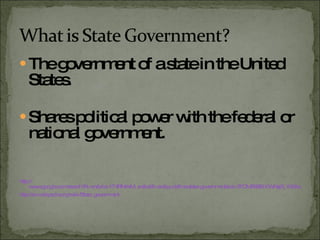 Government Power Point-3rd Grade | PPT