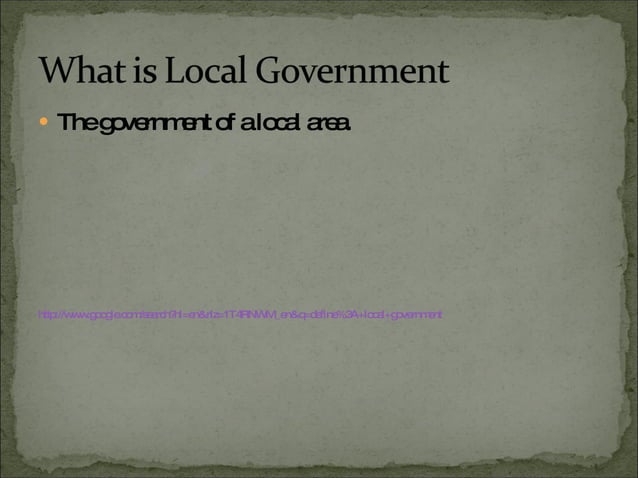 Government Power Point-3rd Grade | PPT