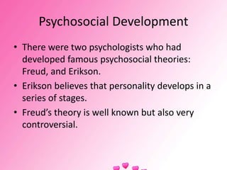 Erik Erikson's Stages of Development | PPTX