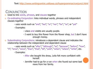 EDU 290: Parts of Speech | PPT