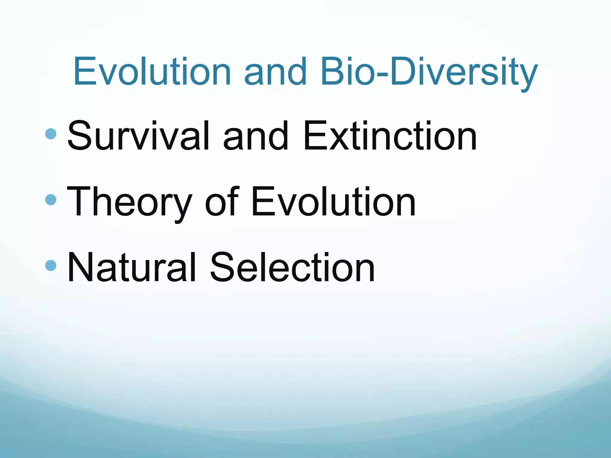 Edu290 part 1 evolution and biodiversity | PPTX | Biological Sciences | Science