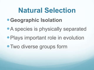 Edu290 part 1 evolution and biodiversity | PPTX | Biological Sciences ...