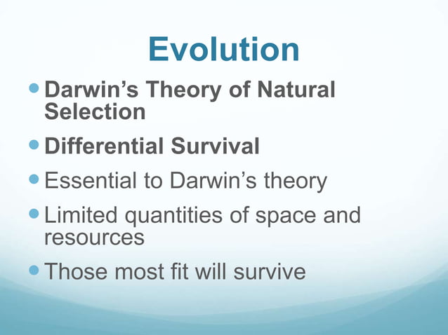 Edu290 part 1 evolution and biodiversity | PPTX | Biological Sciences ...