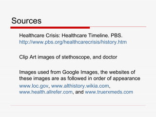 The History of Healthcare in the U.S. | PPT