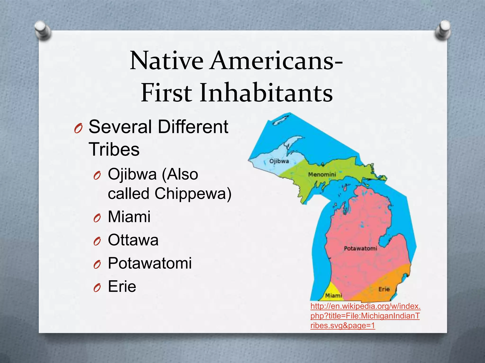 History of Michigan: From Native Americans to Statehood | PPTX | Death ...