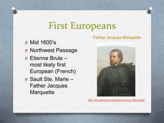 History of Michigan: From Native Americans to Statehood | PPTX | Death ...