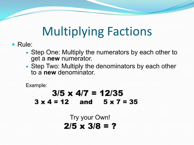 Fraction Review | PPTX