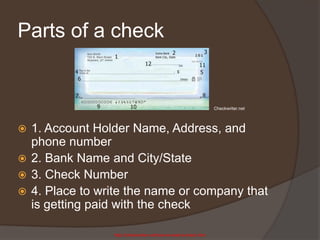 Edu 290 Power Point I Learning How To Write A Check | PPT