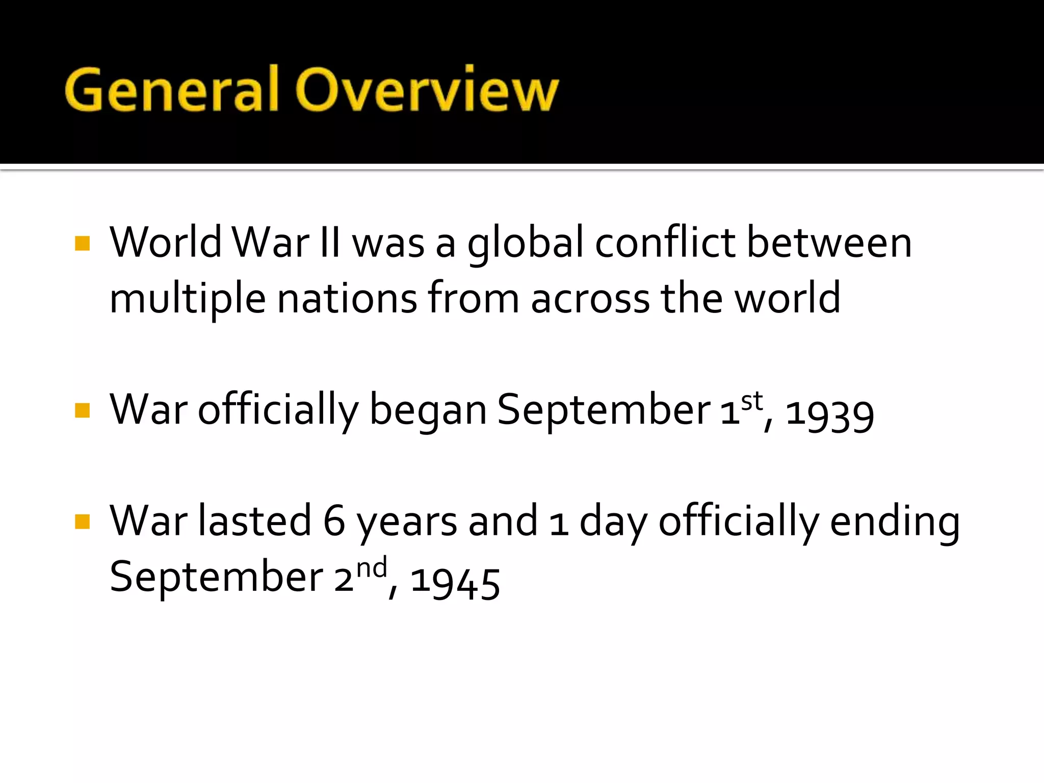 Edu 290 world war ii powerpoint | PPT