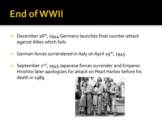 Edu 290 world war ii powerpoint | PPT