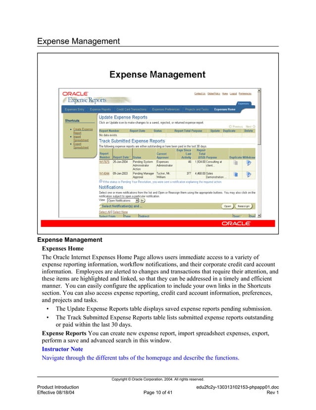 iExpenses Introduction | DOC | Credit Cards | Personal Debt