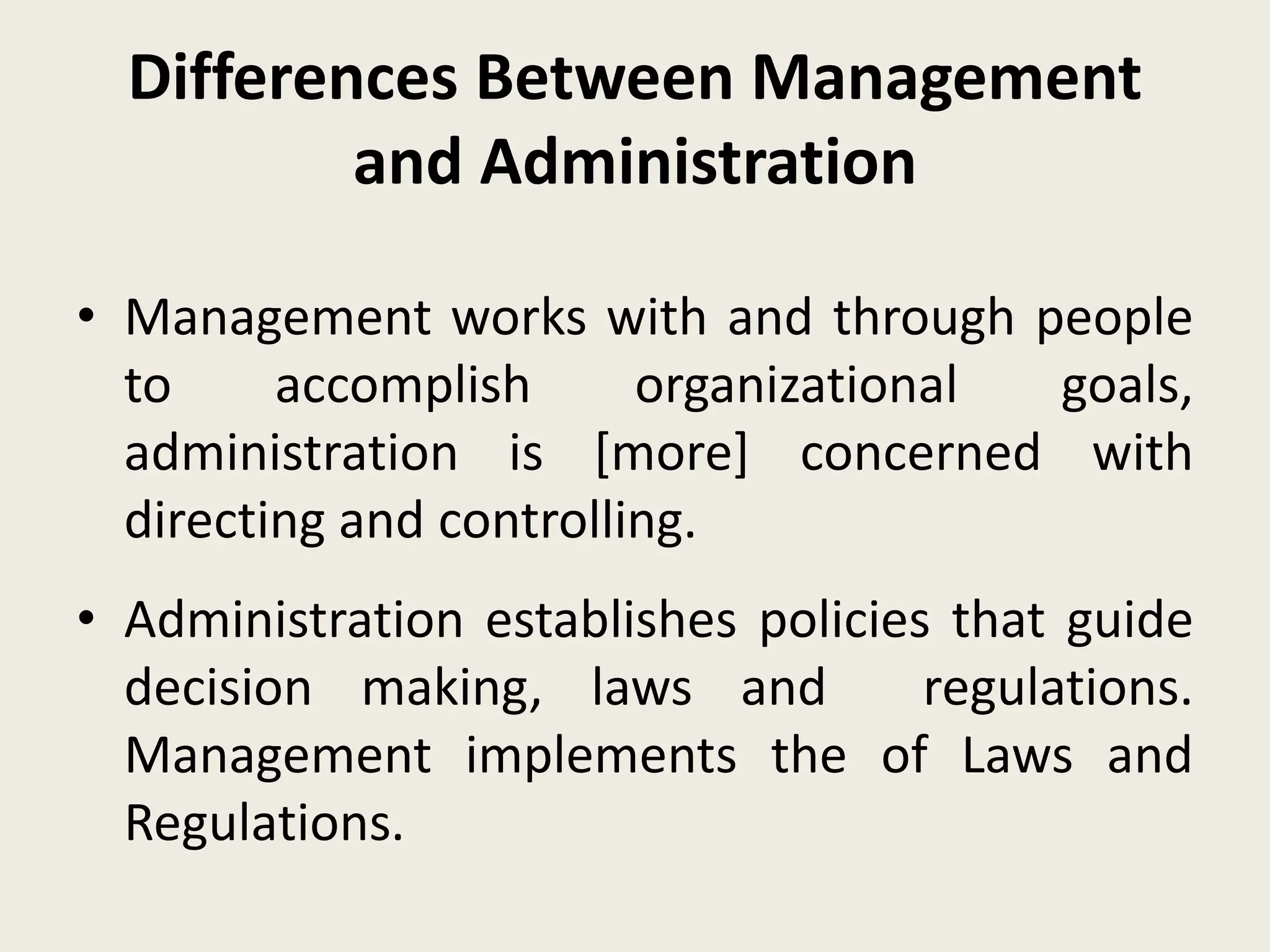 EDUCATIONAL MANAGEMENT AND ADMINISTRATION | PPTX