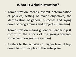 EDUCATIONAL MANAGEMENT AND ADMINISTRATION | PPTX