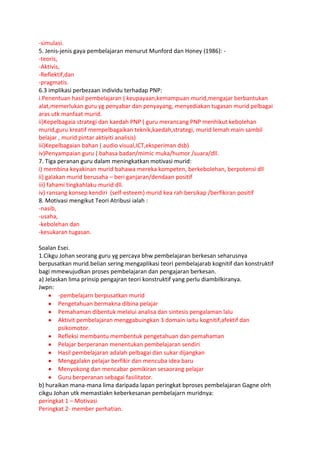 Edu 3103 soalan 2 | DOCX