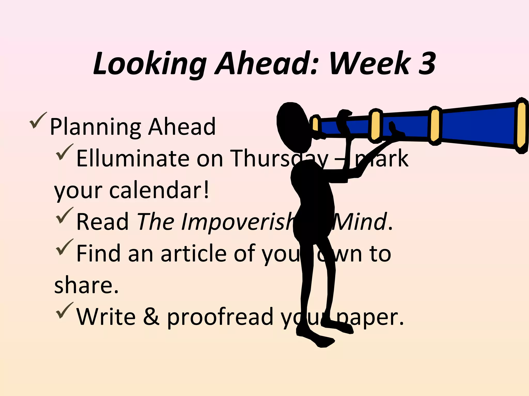 EDU 323: Week 2 | PPT