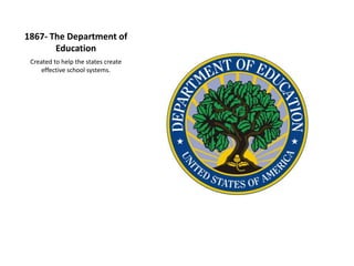 Edu 324 the history of american education | PPTX