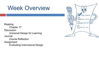 EDU336 Week 5 Guidance | PPTX