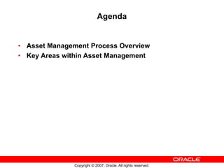 Oracle Assets | PPT