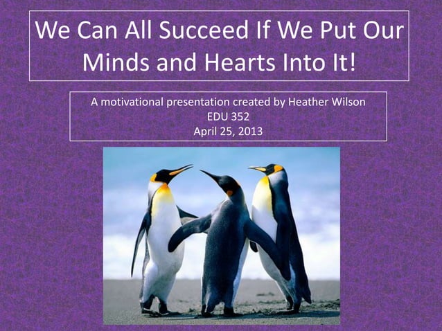 Edu 352 motivational | PPT