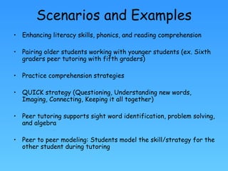 Edu 373 peer tutoring | PPT