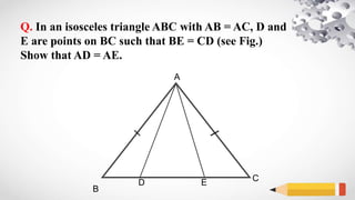 Isosceles Triangle Abc