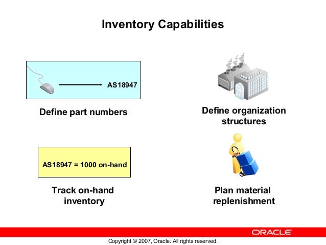 Oracle Inventory
