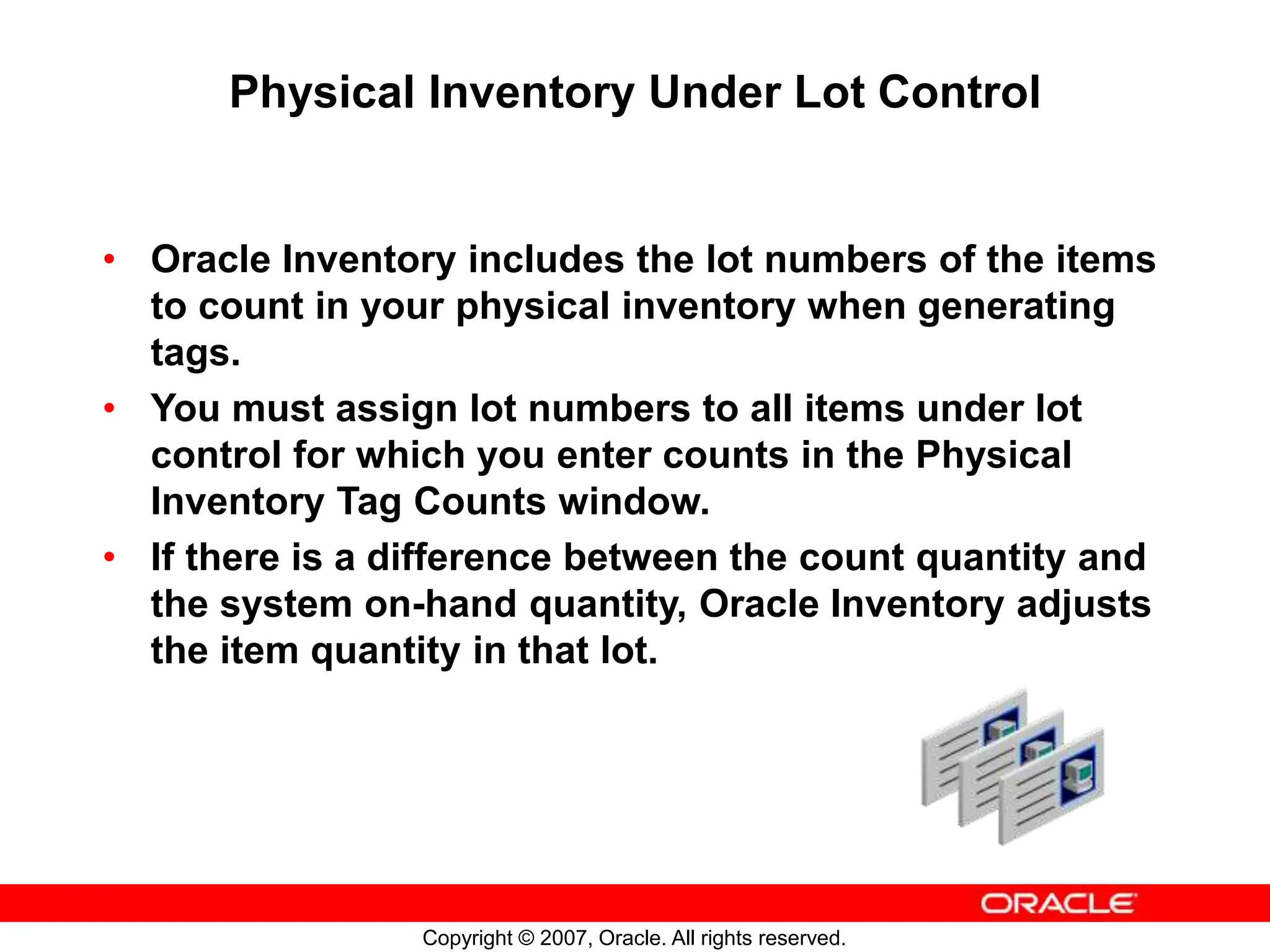 Oracle Inventory r12 lot and serial control.ppt
