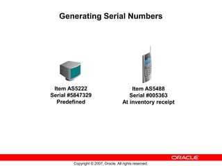 Oracle Inventory r12 lot and serial control.ppt