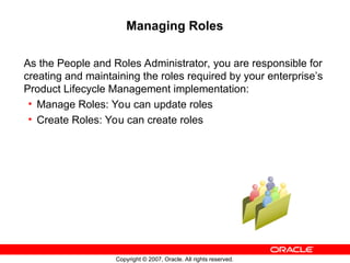 Manage People and Roles in Oracle ERP HRMS | PPT
