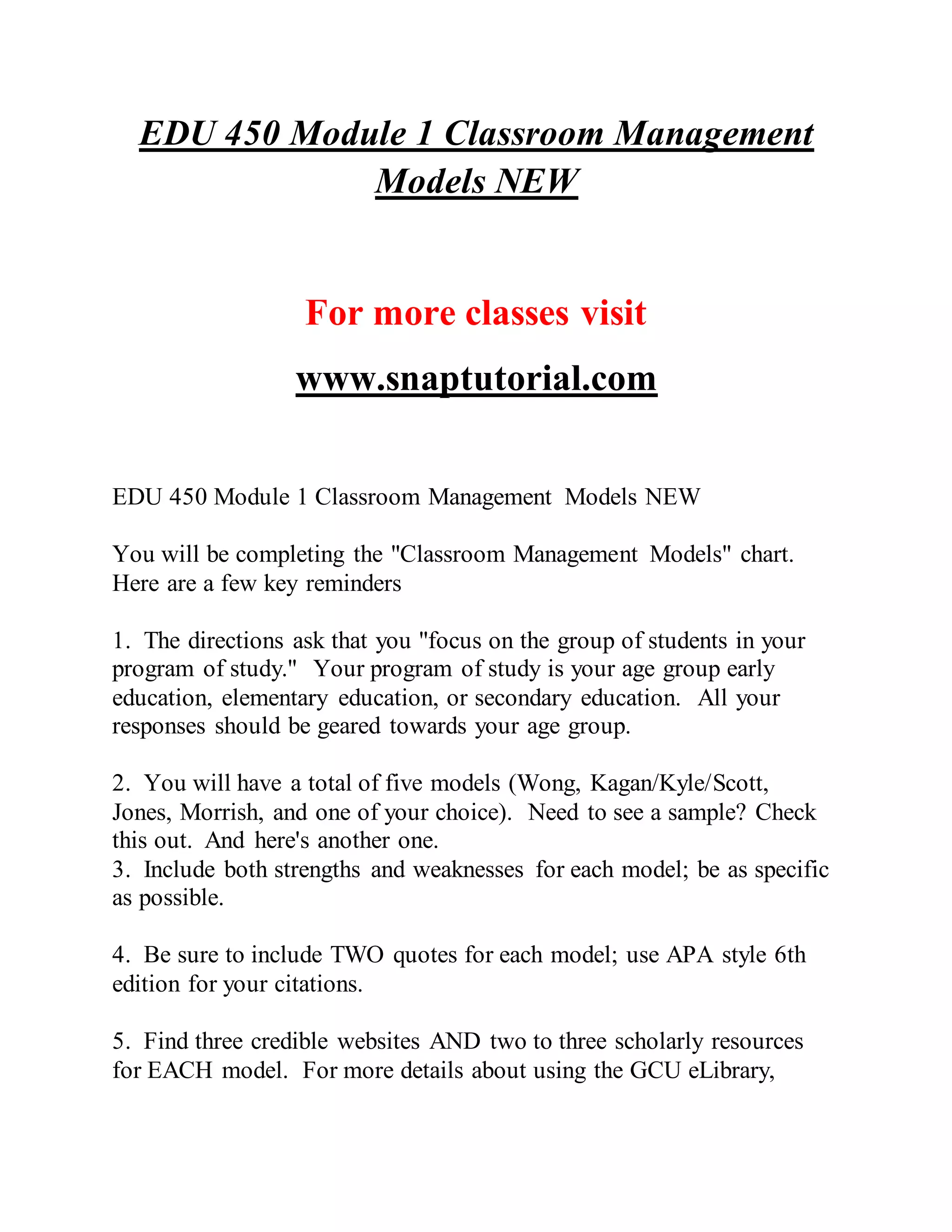 Edu 450 Effective Communication - snaptutorial.com