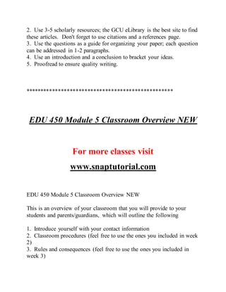 Edu 450 Effective Communication - snaptutorial.com | Secondary Education | Education