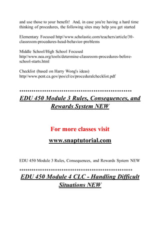 EDU 450 Education Organization - snaptutorial.com