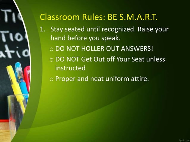 Edu 506 first day of school powerpoint | PPTX | Homework and Study ...