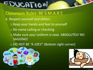 Edu 506 first day of school powerpoint | PPTX | Homework and Study ...