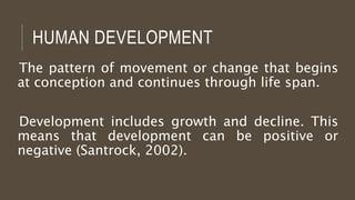 Human Development: Meaning, Concepts and Approaches | PPTX