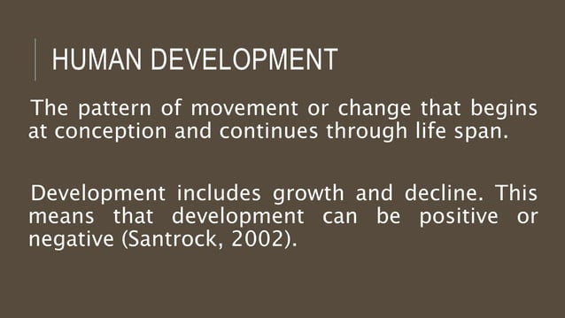 Human Development: Meaning, Concepts and Approaches | PPTX | Parenting ...