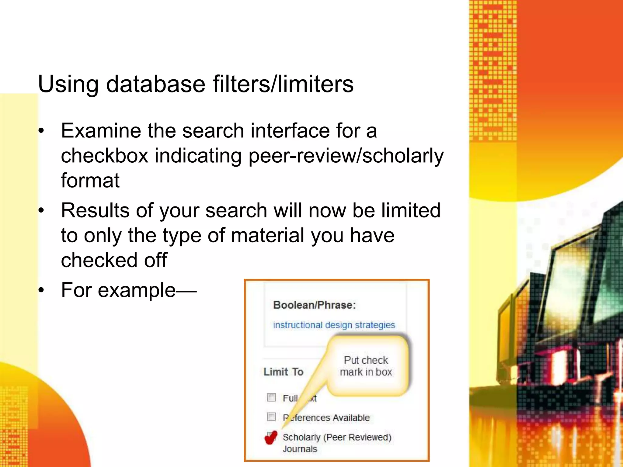 Edu532 peer review_mod3_2016update | PPTX