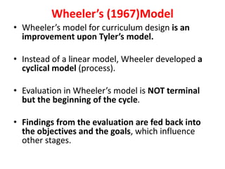 EDU560 Week 9 Lecture.pptx on cyclic model | PPTX