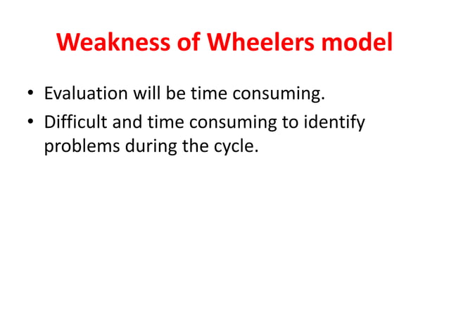 EDU560 Week 9 Lecture.pptx on cyclic model | PPTX | Education