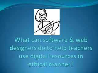 Computer Ethics Project 2009 | PPT